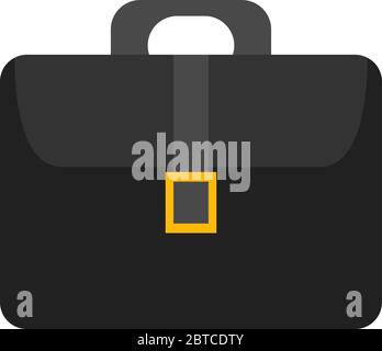 Bag vector black icon on white background Stock Vector Image & Art - Alamy