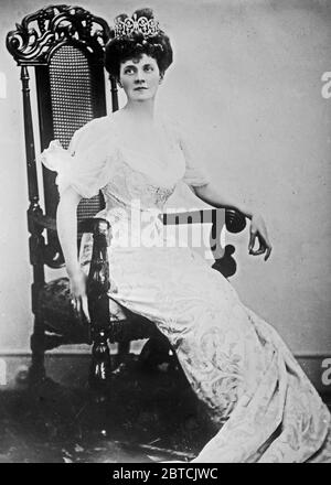 Lady Lowther, formerly Miss Alice Blight of Philadelphia and wife of ...