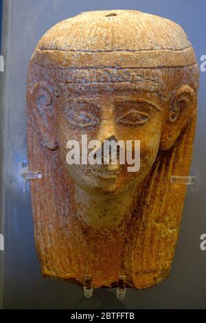 female protome, from Motya, tofhet, central favissa, clay, 6th cent ...