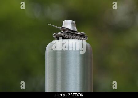 Monument devoted to fallen soldiers of the Russian Liberation Army (ROA ...