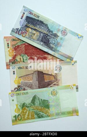 Peruvian sol, Peruvian currency, Peruanischer Sol, PEN, coins, Peru ...