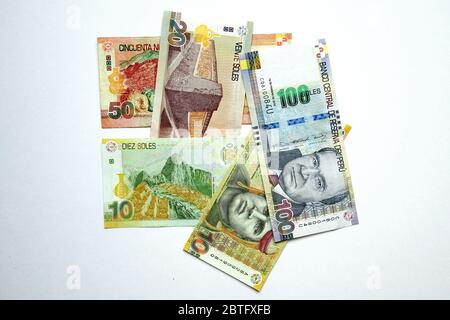 Peruvian sol, Peruvian currency, Peruanischer Sol, PEN, coins, Peru ...