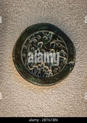 medallion, sacrifice of Isaac, 5th century, Musei Vaticani, State of ...