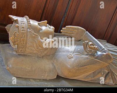 FRANCE Normandy Rouen Cathedral, tomb Richard Lionheart, Richard II ...