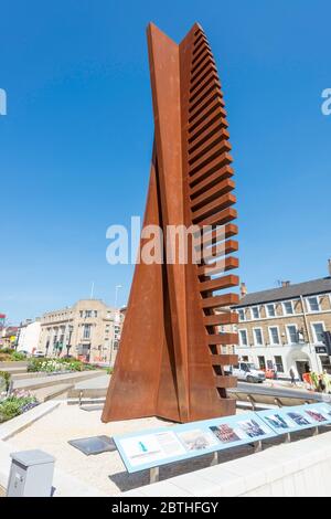 Crossing (Vertical) sculpture by Nigel Hall - known locally as the ...