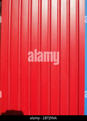 Red Cinder Block Wall with Mortar Joints Stock Photo - Alamy
