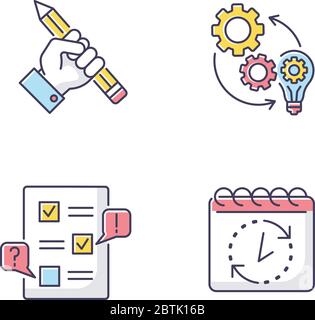 technical review color icon vector. technical review sign. isolated ...