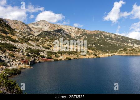 Autumn Landscape of Popovo Lake, Pirin Mountain, Bulgaria Stock Photo ...