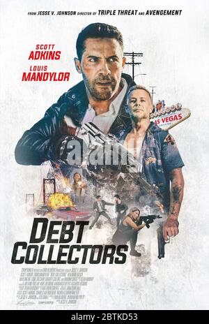 DEBT COLLECTORS, from left: Mayling Ng, Scott Adkins, Louis Mandylor ...