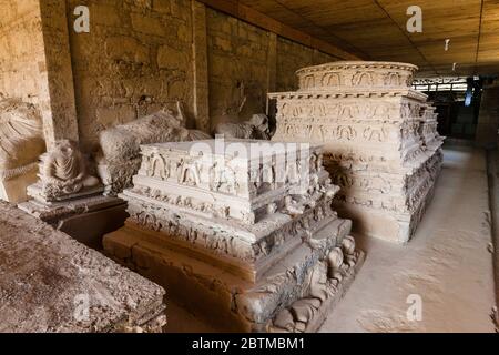 Buddhist ruins, Jaulian Stupa and Monastery, Taxila, Punjab Province ...