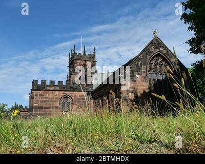St Michaels, Huyton Parish Church, Huyton , England , Uk Stock Photo ...