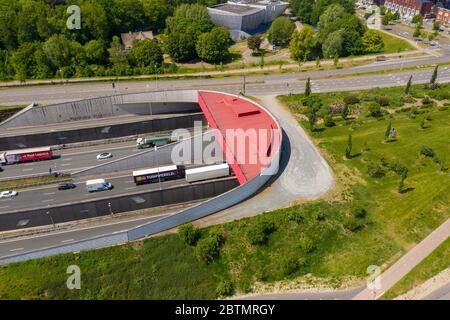 Utrecht, Utrecht / Netherlands - May 27th 2020: Aerial view of Utrecht ...