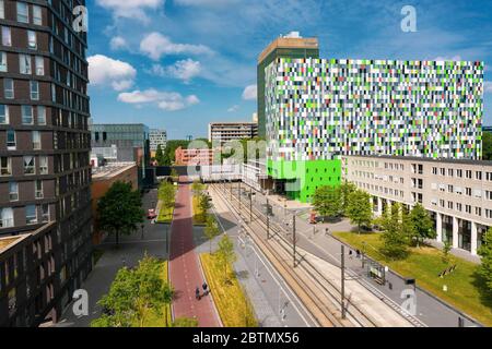 Utrecht, Utrecht / Netherlands - May 27th 2020: Aerial view of Utrecht ...