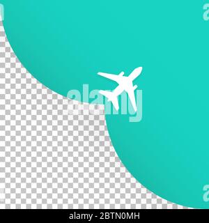 Taking off plane logo Stock Vector Image & Art - Alamy