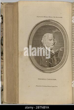 General Sir Guy Carleton was a British Army officer known for his role ...