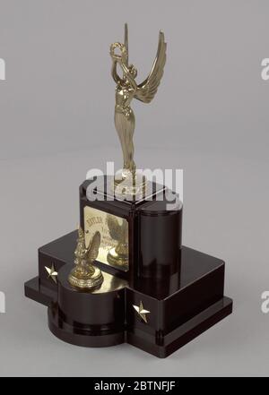 Trophy awarded to the Texas Southern University Debate Team 1967 Stock ...