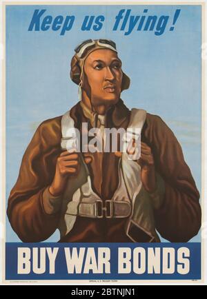 Keep us flying! Buy War Bonds Stock Photo - Alamy