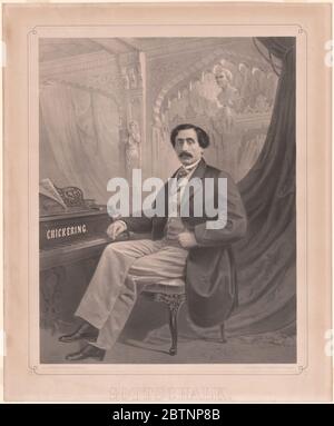 Classical composer Louis Moreau Gottschalk on american stamp Stock ...