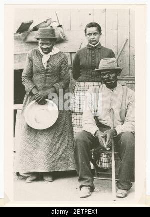 Harriet Tubman with Husband and Daughter Stock Photo - Alamy