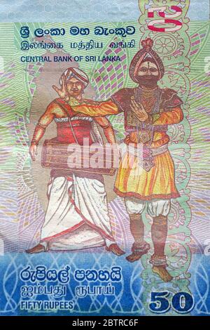 fifty rupees, Sri Lankan rupee, Sri-Lanka-Rupie, LKR, Sri Lanka, Asia ...