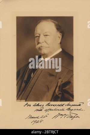 Supreme Court Chief Justice William H. Taft poses with his brothers on ...