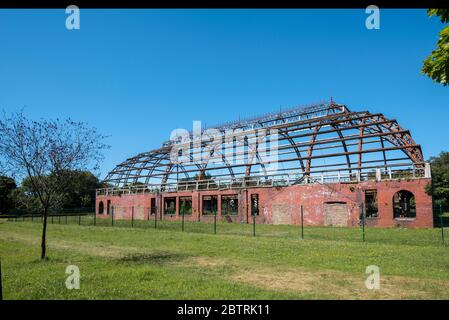 Derelict Winter Gardens Springburn Park Glasgow Stock Photo - Alamy
