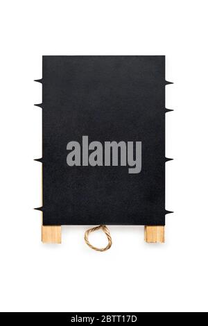 Blank chalkboard for advertising space Stock Photo - Alamy