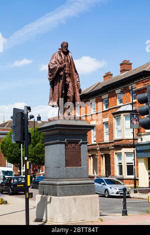 The Hon. Frederick Tollemache statue Grantham Lincs. 2024 Stock Photo ...