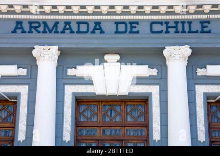Chilean Navy Building (Old Regional Government Building) in Sotomayor ...