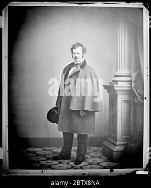 EDWIN FORREST American stage actor 1806 to 1872 here as King Lear Stock ...