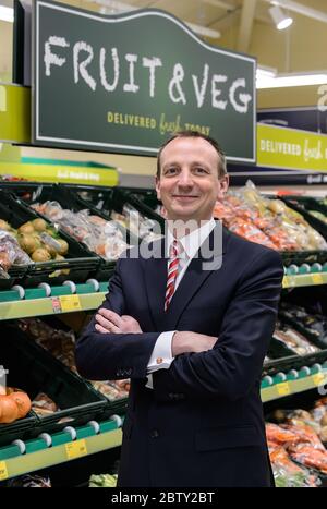 Giles Hurley chief executive for Aldi in the UK and Ireland ...