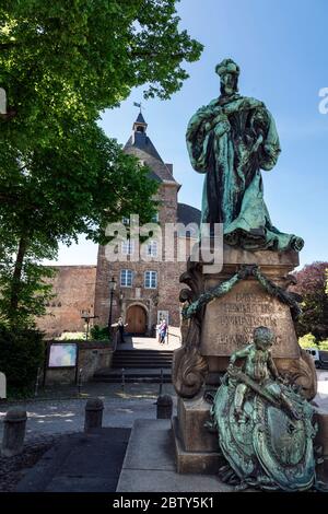 The Moers castle Stock Photo - Alamy