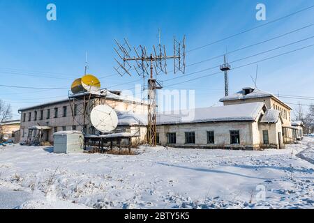 Artyk village, Road of Bones, Sakha Republic, Yakutia, Russia Stock ...