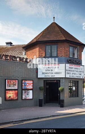 An exterior view of the Everyman Cinema in Oxted Surrey Stock Photo - Alamy