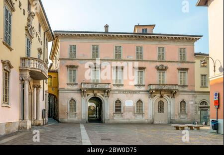 Museo Garibaldi museum exterior Como town Lombardy region Italy Europe ...