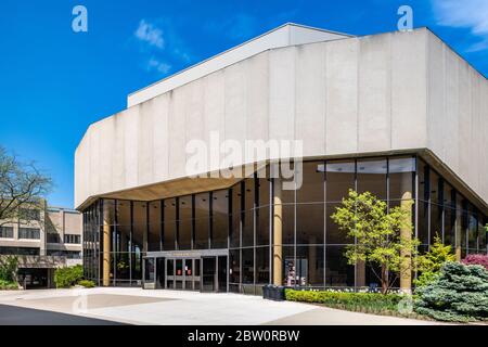 Pick Staiger Concert Hall at Northwestern University, designed by ...
