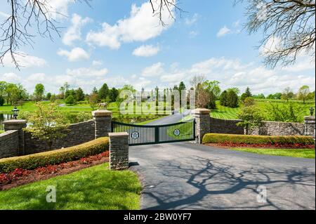 Winstar Horse Farm in Versailles Kentucky Stock Photo - Alamy