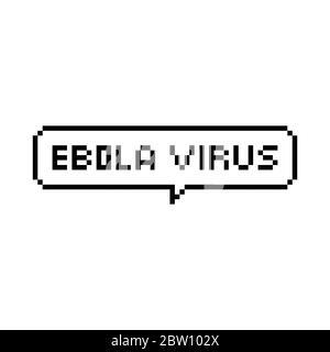 Virus bacterium pixel art. microbe Pathogenic infection Cell disease 8 ...