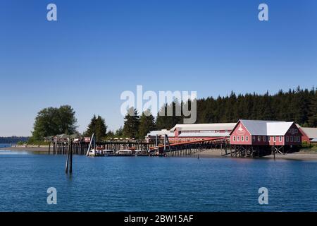 Icy Strait Point Cannery Museum, Hoonah City, Chichagof Island ...