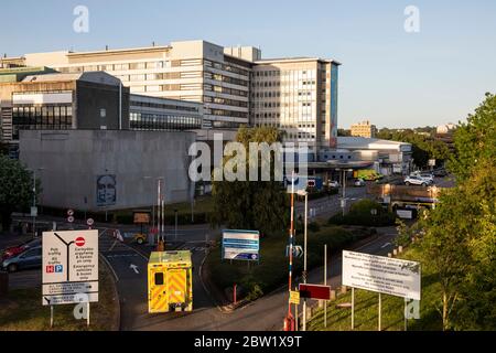 A general view of the University Hospital of Wales Heath Hospital in ...