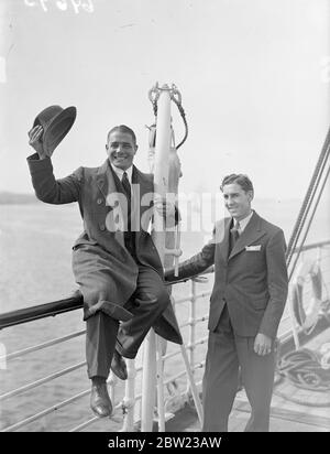 Robey Leibbrandt , the new South African heavyweight champion and ...