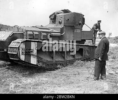 Whippet Tank 1918 Stock Photo - Alamy