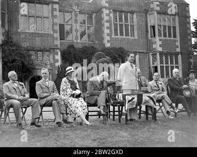 Smithers at the Conservative Fete. 1934 Stock Photo - Alamy