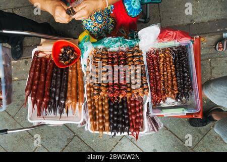 Churchkhela. Traditional Georgian candy Stock Photo - Alamy