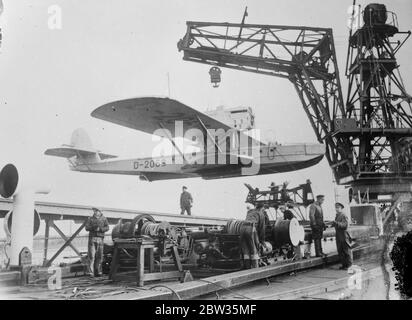 In the 1930s, Lufthansa used Heinkel He 70 "Blitz" aircrafts on German ...