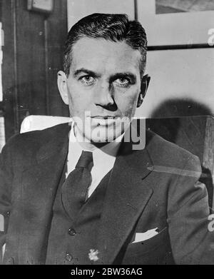 American economist Rexford ( Rex ) Tugwell June 1933 Stock Photo - Alamy