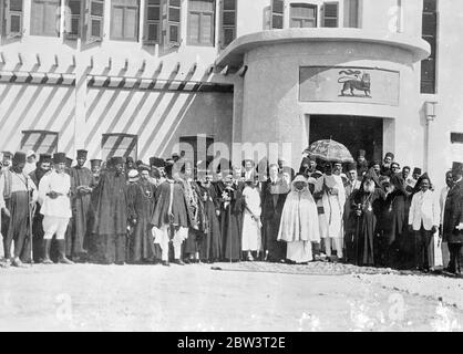 Emperor of Abyssinia and his family exiled in jerusalem . The Emperor ...