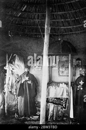 Emperor of Abyssinia and his family exiled in jerusalem . The Emperor ...