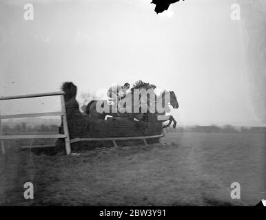 Tom Walls and horses provide effects for the Grand National feature ...