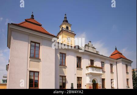 Townhouse in Ostrow Mazowiecka. Poland Stock Photo - Alamy